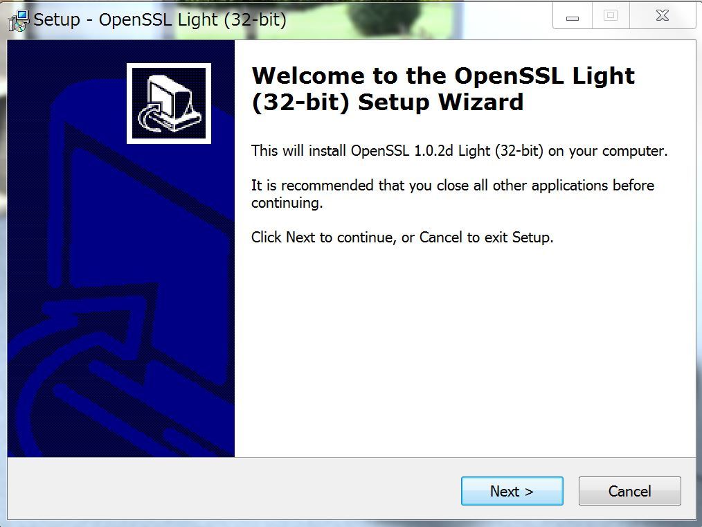 Windows版 OpenSSL インストール: NETWORK×NETWORK