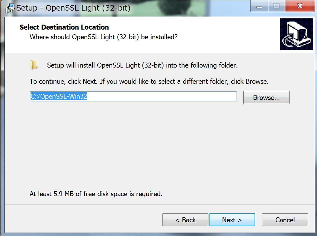 Windows版 OpenSSL インストール: NETWORK×NETWORK